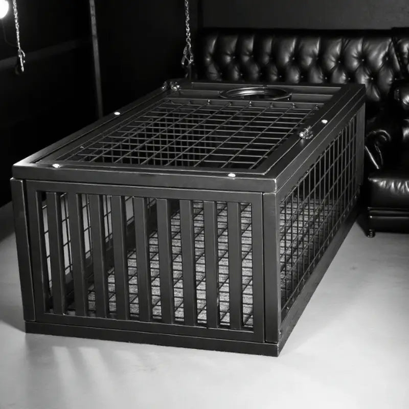 BDSM Cage: Standing Cage | Vertical Bondage Display Cage