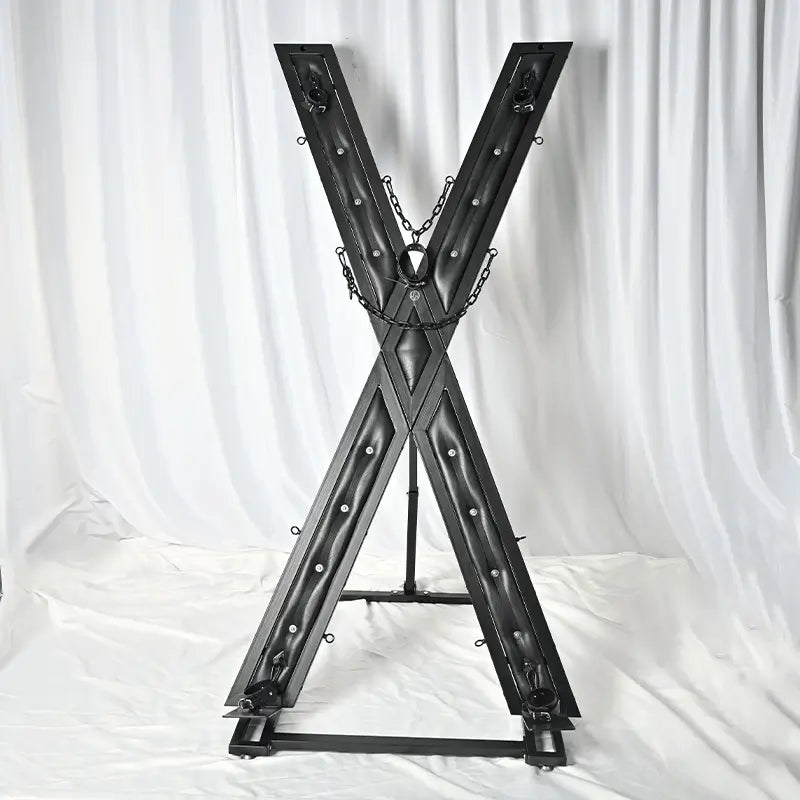 St. Andrew's Cross: Freestanding Metal Frame | Floor-Standing