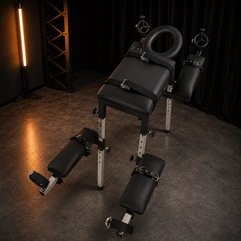 BDSM Bench: Steel Kneeling Bondage Bench | Spanking Bench