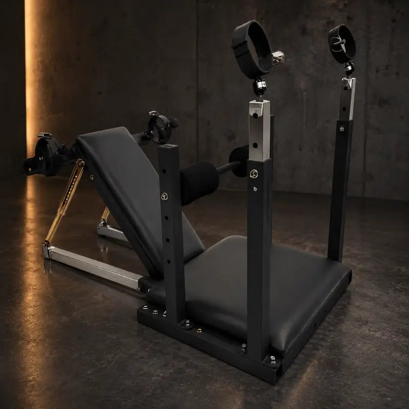 Bondage Chair: Low-Profile Steel Restraint Chair | BDSM