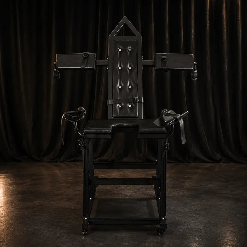 Bondage Chair: Leg-Lift Restraint Model | BDSM Chair