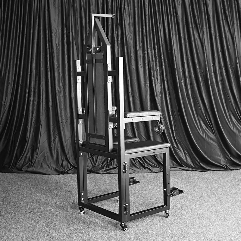 Bondage Chair: Leg-Spread Restraint Model | BDSM Chair
